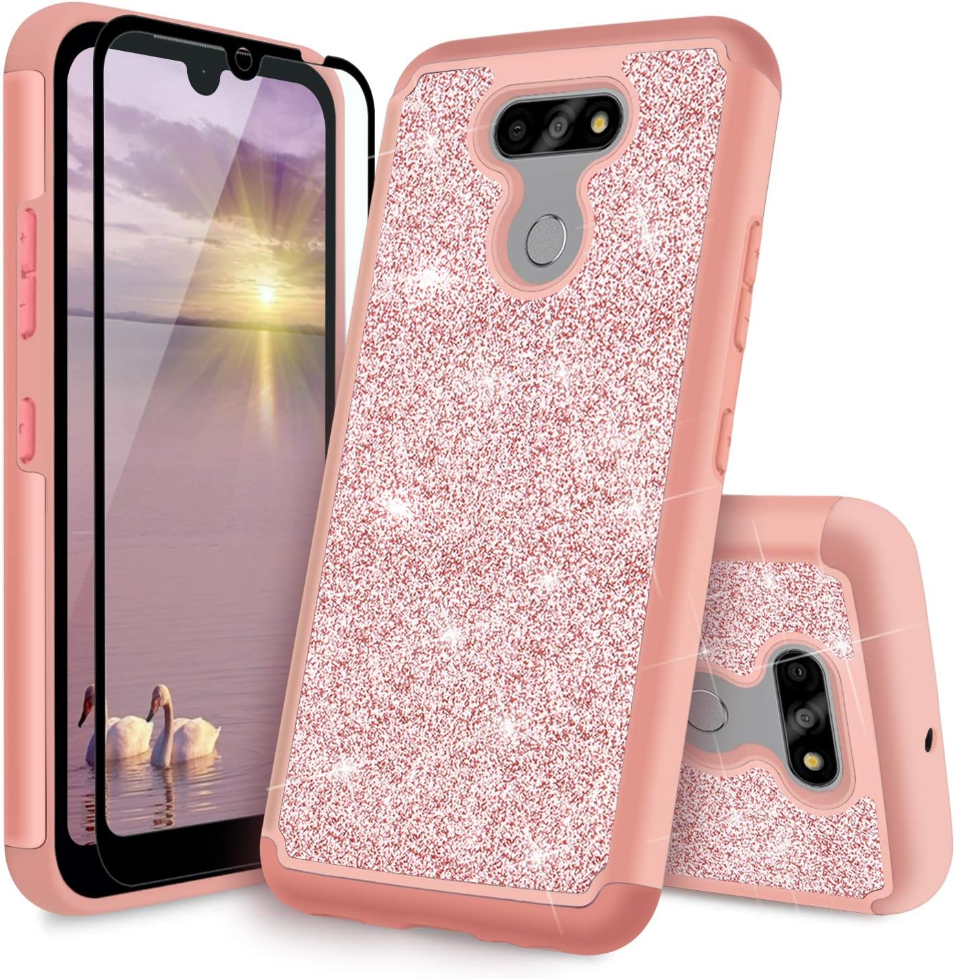 Amazon.com: TJS Compatible with LG K31 Rebel Case, LG Aristo 5, LG ...