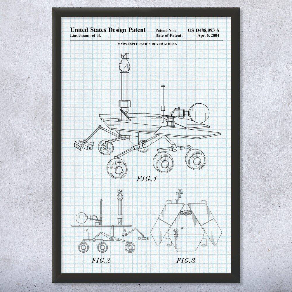 Mars Spacecraft Blueprint