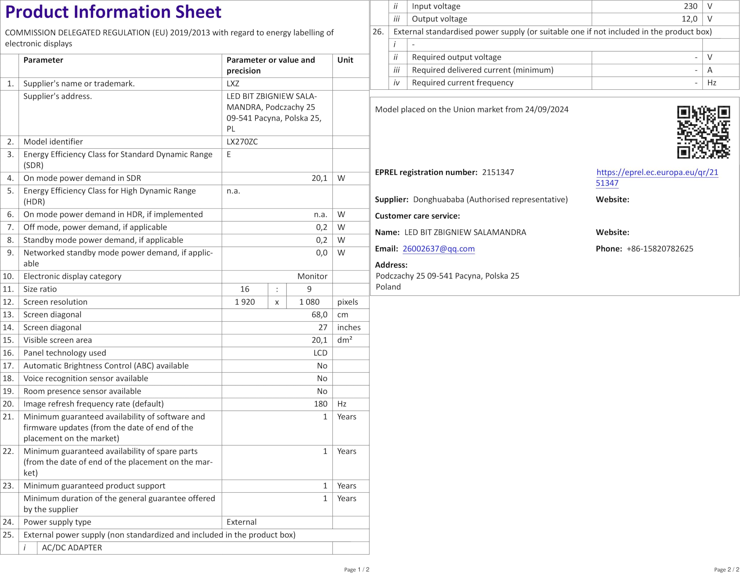 Z-Edge Curved Gaming Monitor 27 Inch 180Hz 1ms MPRT Full HD 1080P VA ...