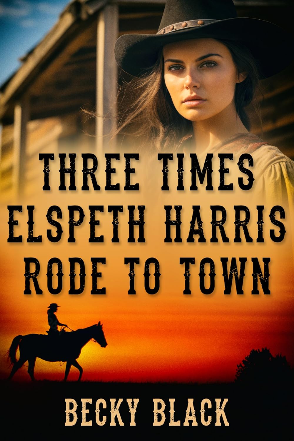 Amazon.com: Three Times Elspeth Harris Rode to Town eBook : Black, Becky: Kindle Store