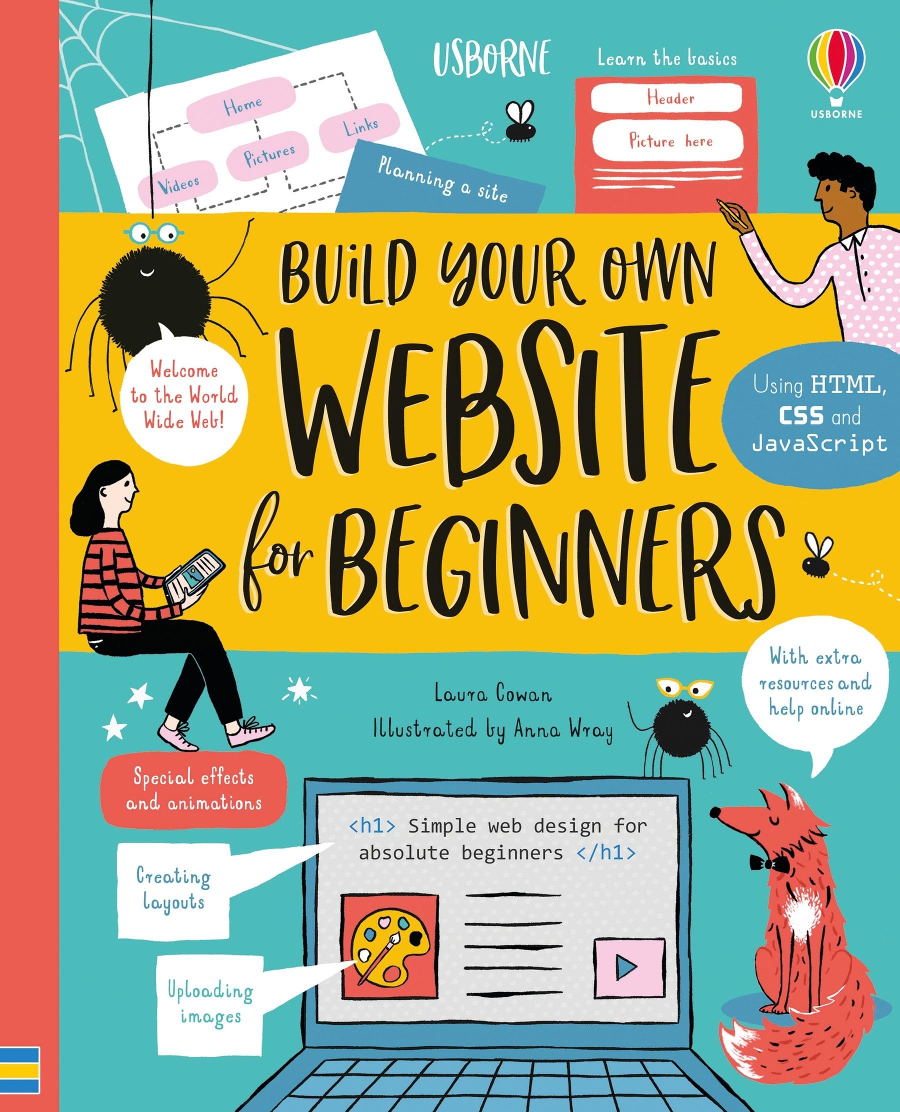 Build Your Own Website for Beginners: 1 (Computing Books) : Laura Cowan ...