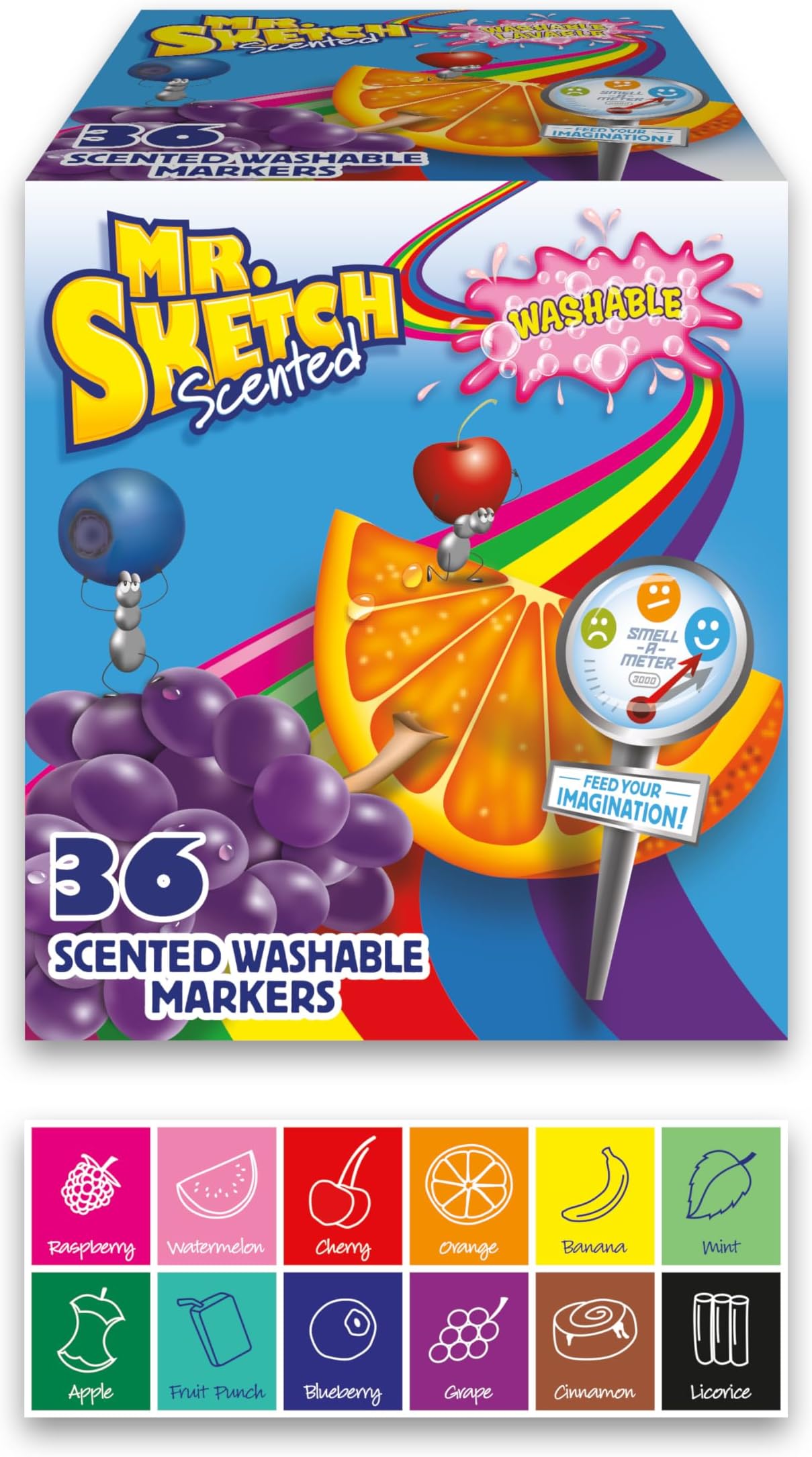 Amazon.com: Crayola Silly Scents Sweet & Stinky Scented Markers ...