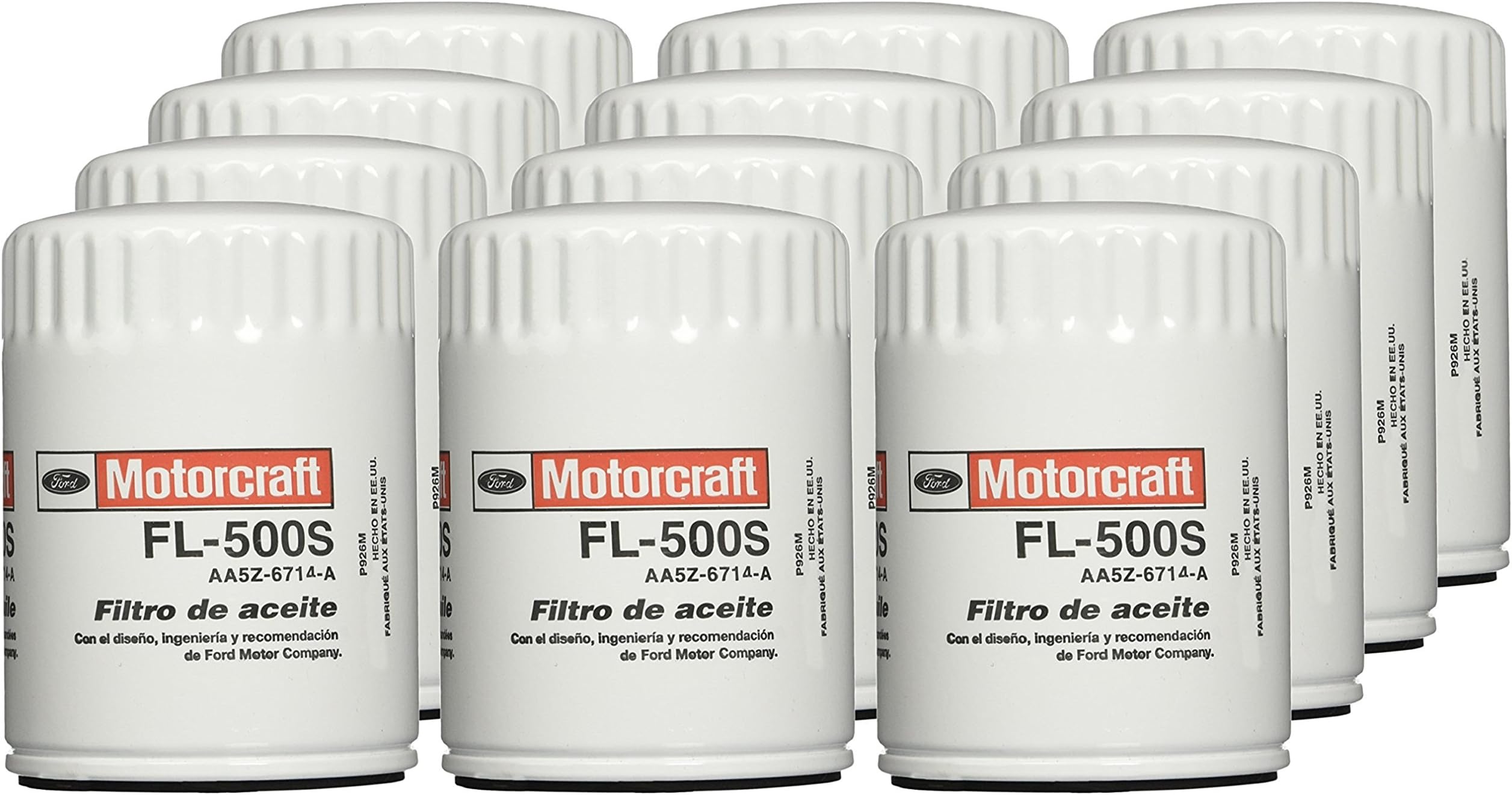 Amazon.com: Motorcraft FL-500S Original Version Oil Filter (Pack of 2 ...