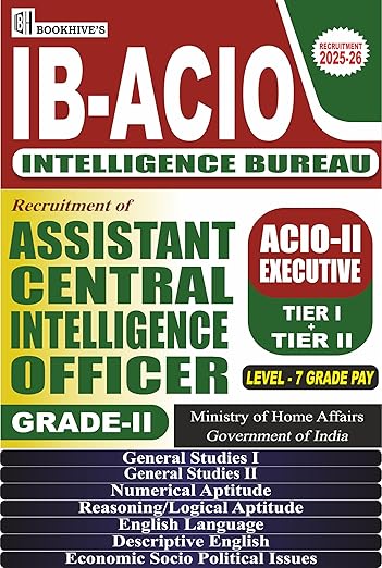Buy IB ACIO Grade 2 2025-2026 (Set of 7 Books) Intelligence Bureau ...