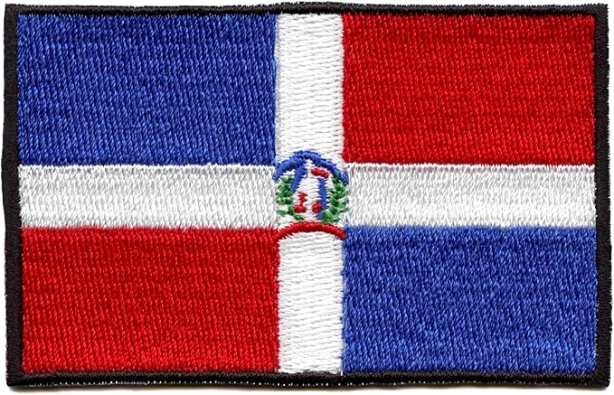 Amazon.com: Dominican Republic Embroidered Country Flag Patch ...