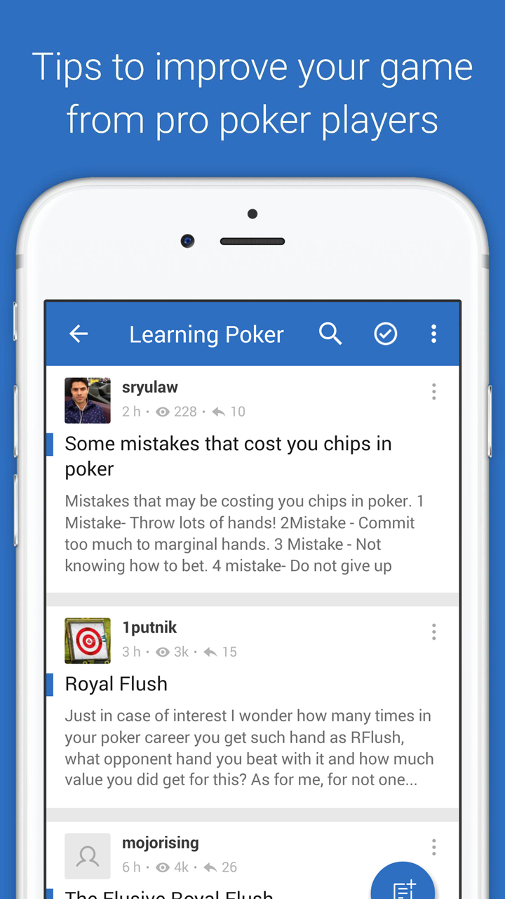 CardsChat Poker Forum - App on Amazon Appstore
