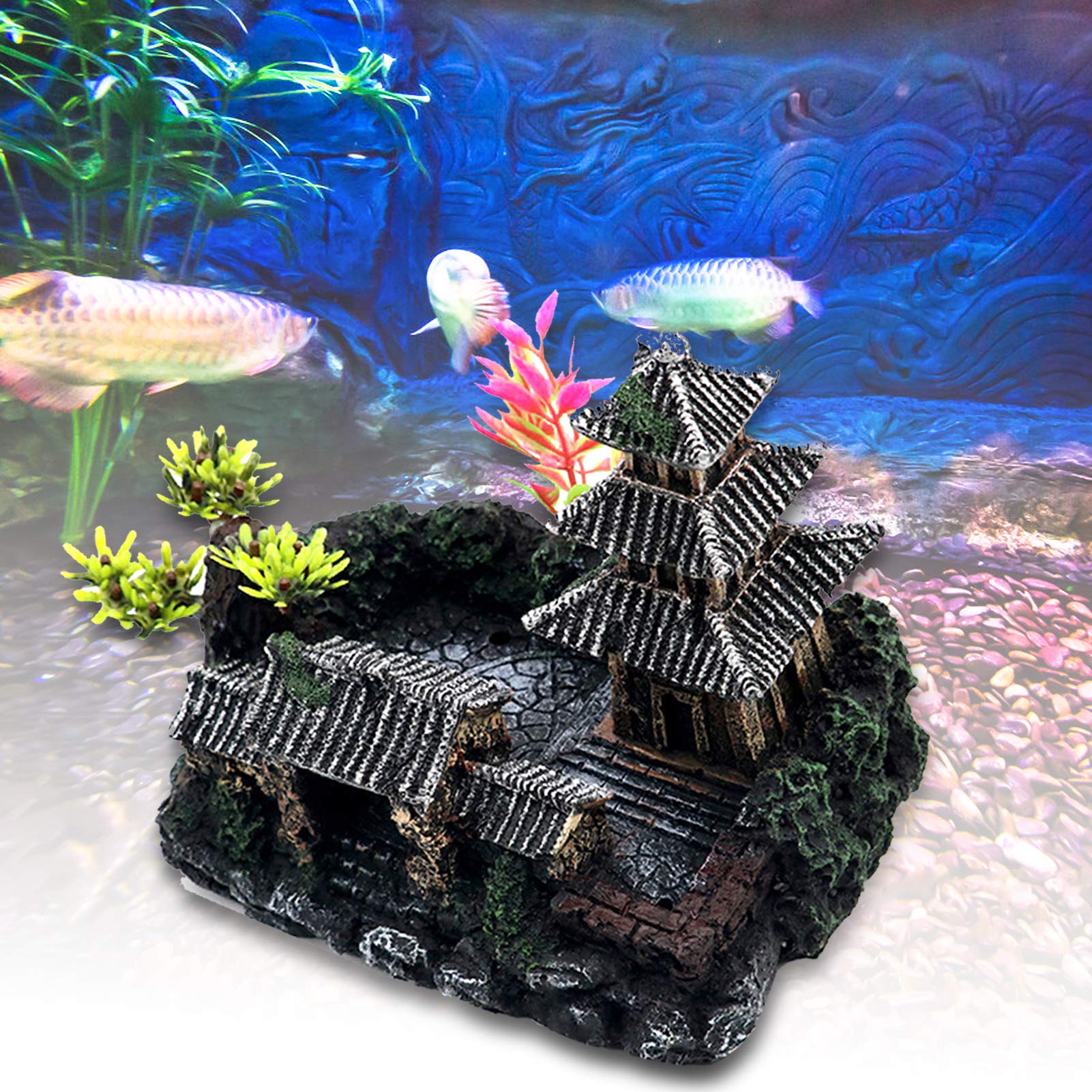Asian Fish Tank Decorations