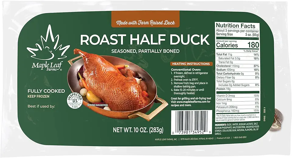 Roasting A Half Duck: Timing For Tender Meat | ShunGrill