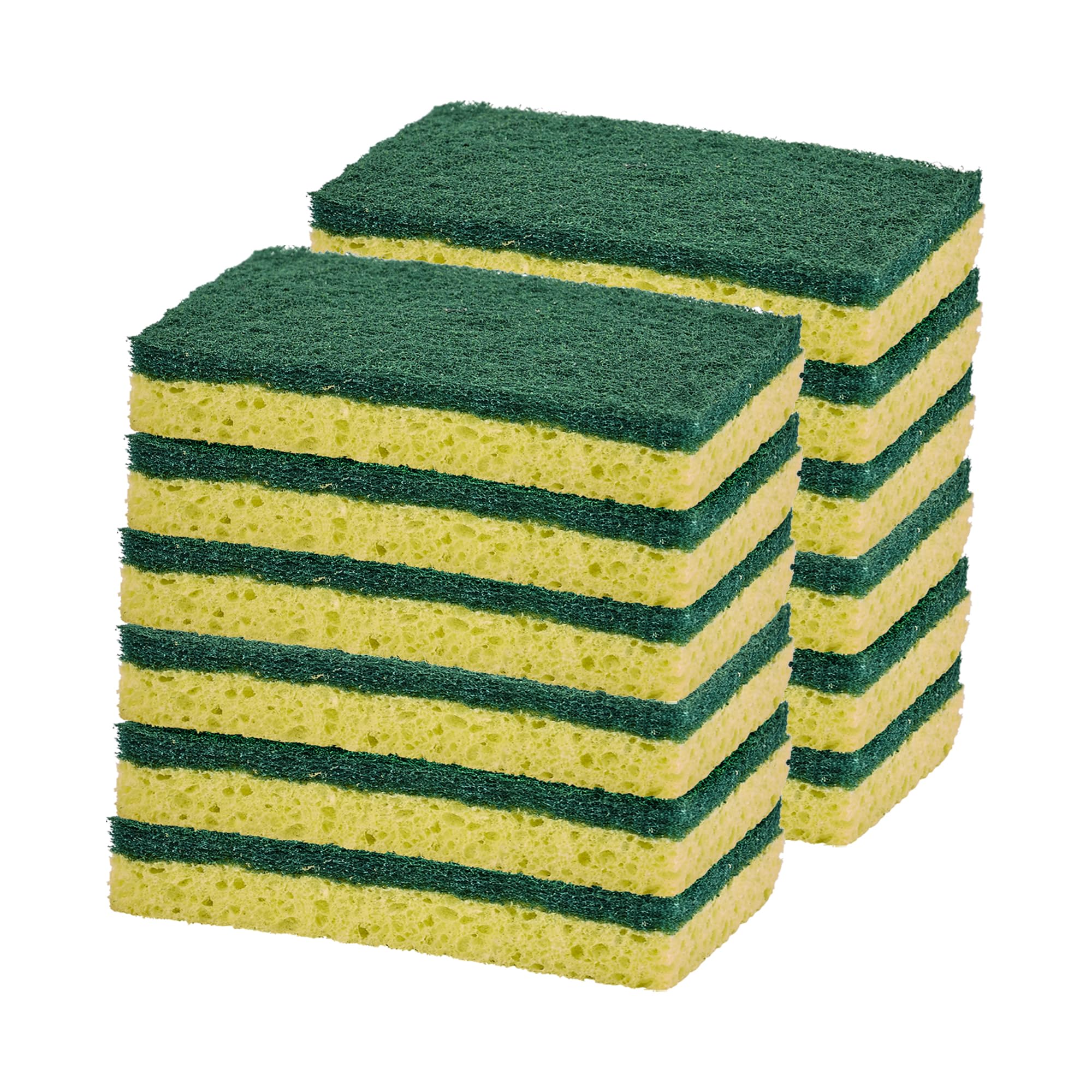 Amazon.com: Kitchen Sponges for Washing Dishes, Non-Scratch Cellulose ...