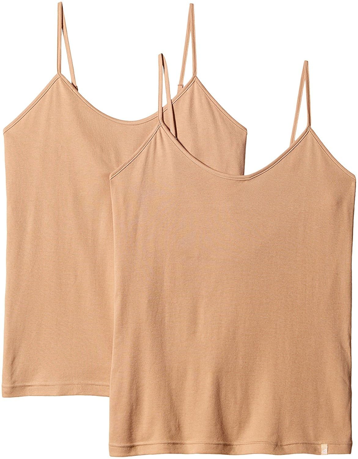 Jockey Women Cotton Spaghetti Top 1487(Assorted Pack of 2)(Colors May ...