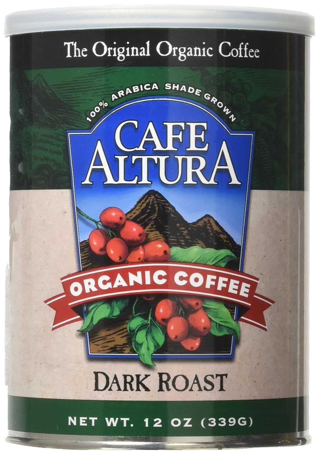 Amazon.com : Cafe Altura Organic Coffee, Dark Roast, Ground Coffee 12 ...