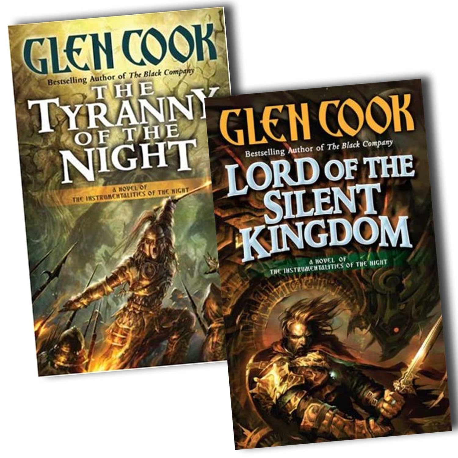 Glen Cook Instrumentalities Of The Night 2 Books Collection Pack Set ...