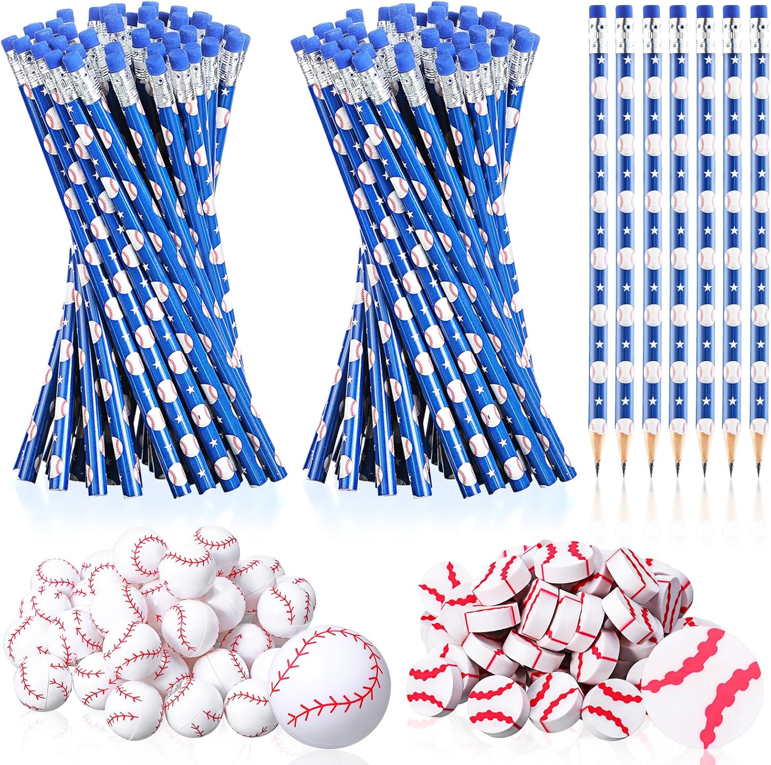 Amazon.com: Ireer 150 Pcs Basketball Pencil Include 50 Basketball ...