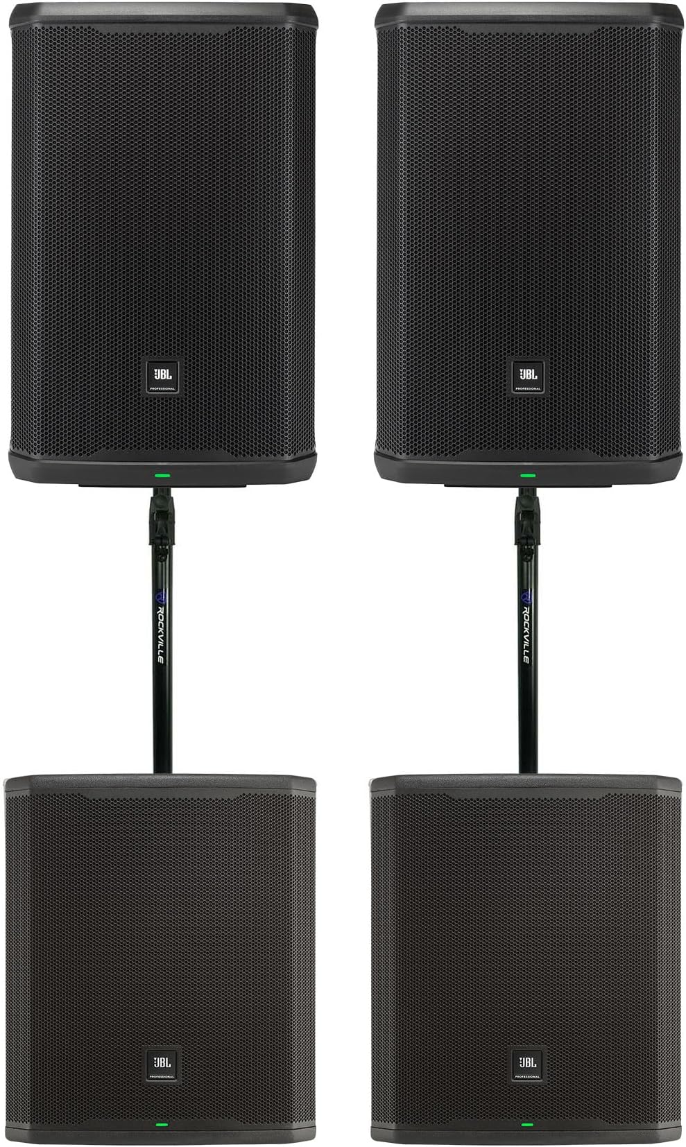 Amazon.com: Audiosavings Bundle: (2) JBL PRX915 15" DJ PA Speaker ...