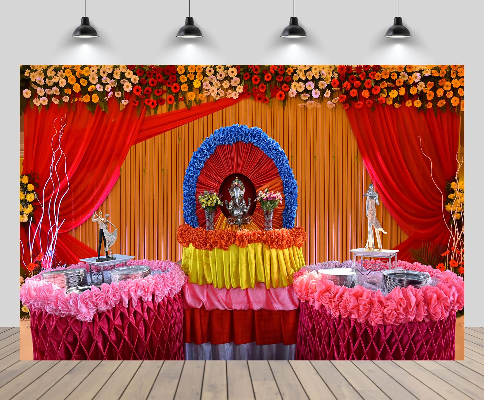 Indian wedding table decorations 60 photos - Astyledwedding.com