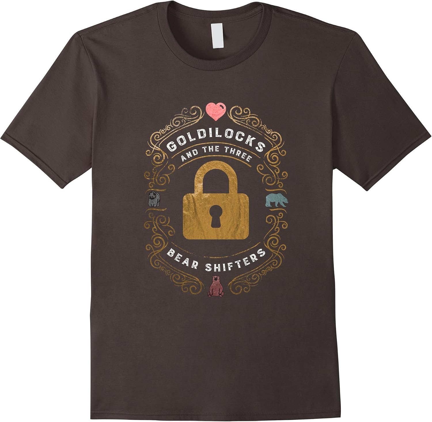 Amazon.com: Goldilocks And The Three Bear Shifters T-Shirt (Titles ...
