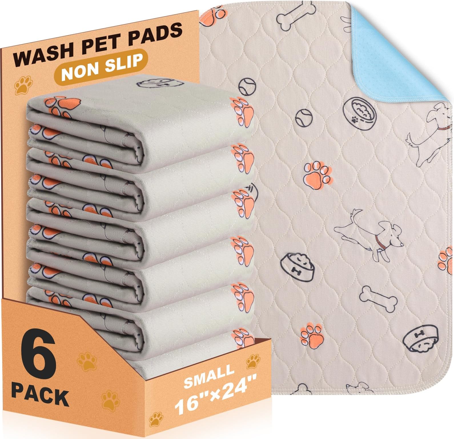 Amazon.com: Best Defense Washable Pee Pads for Dogs, 2- Pack Large 30 x ...