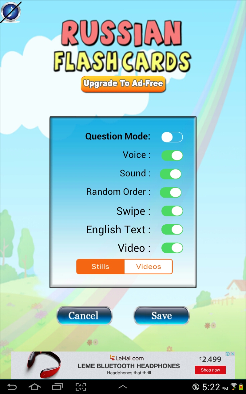 Russian Flashcards Plus for Kids - App on Amazon Appstore