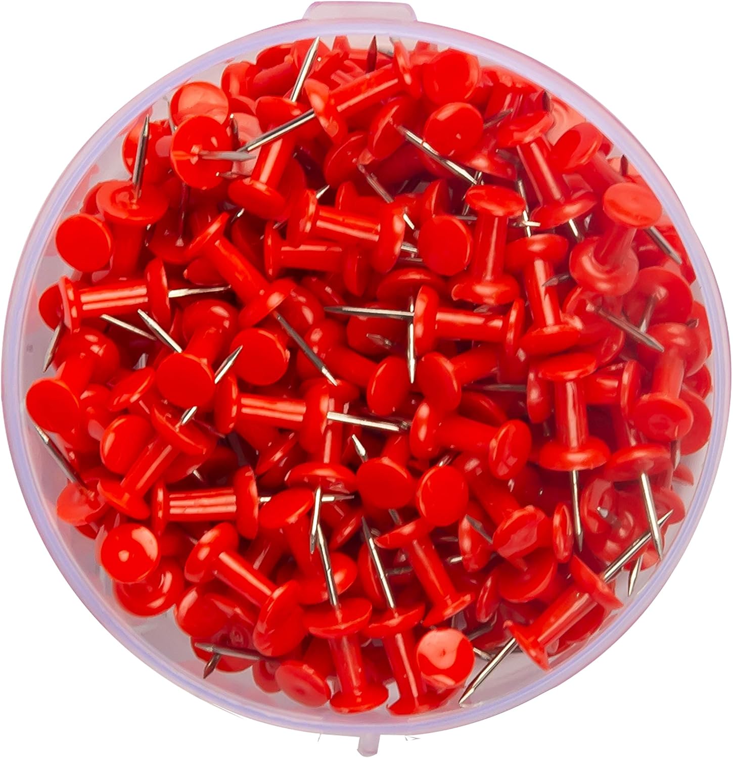 200 chinchetas de colores por paquete, con punta de acero y cabeza de ...