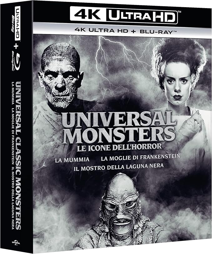 UNIVERSAL CLASSIC MONSTERS COLLECTION - Volume 2 (4K Ultra HD + Blu-Ray ...