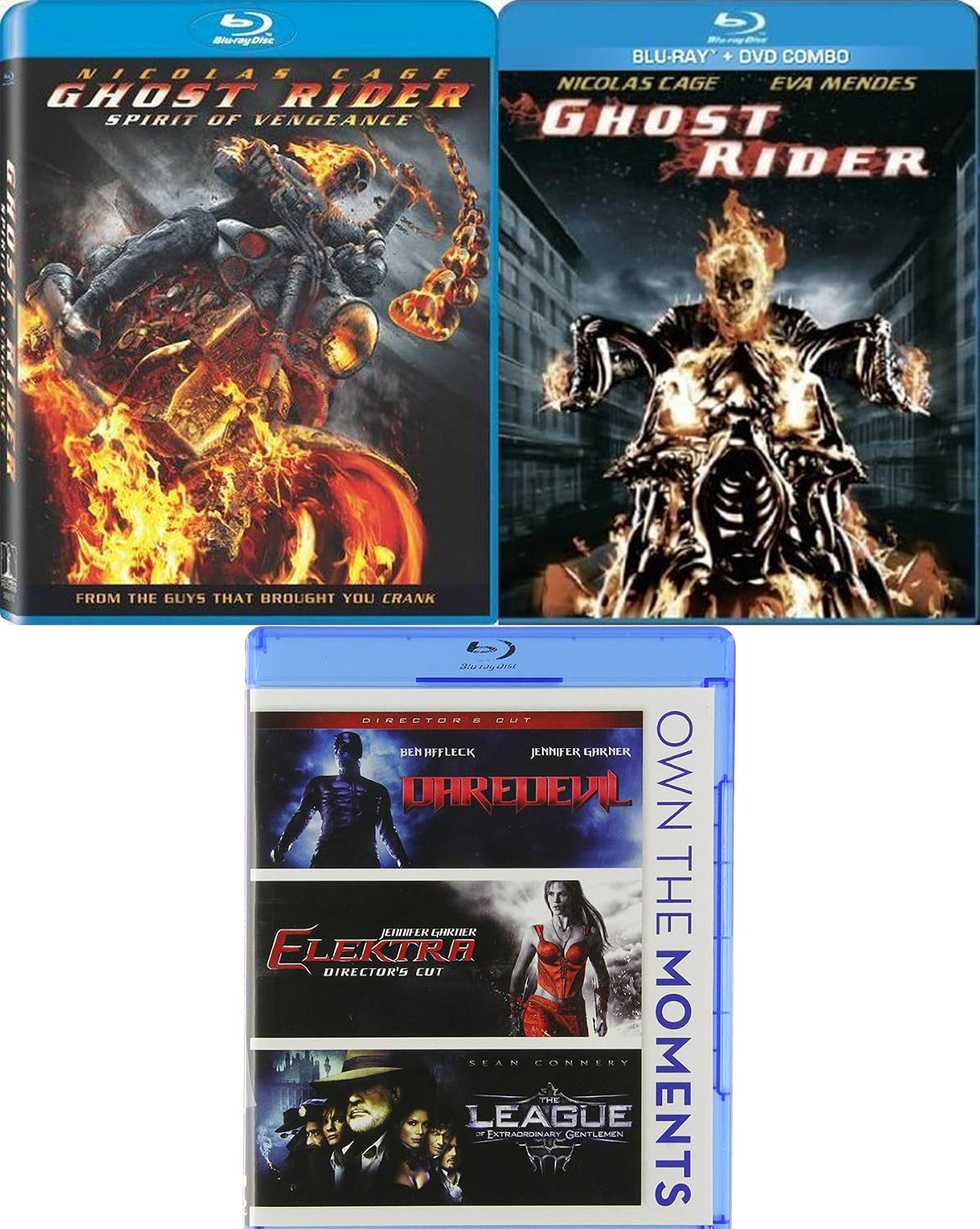 Marvel Film Collection Movie Pack Daredevil / Elektra /League ...