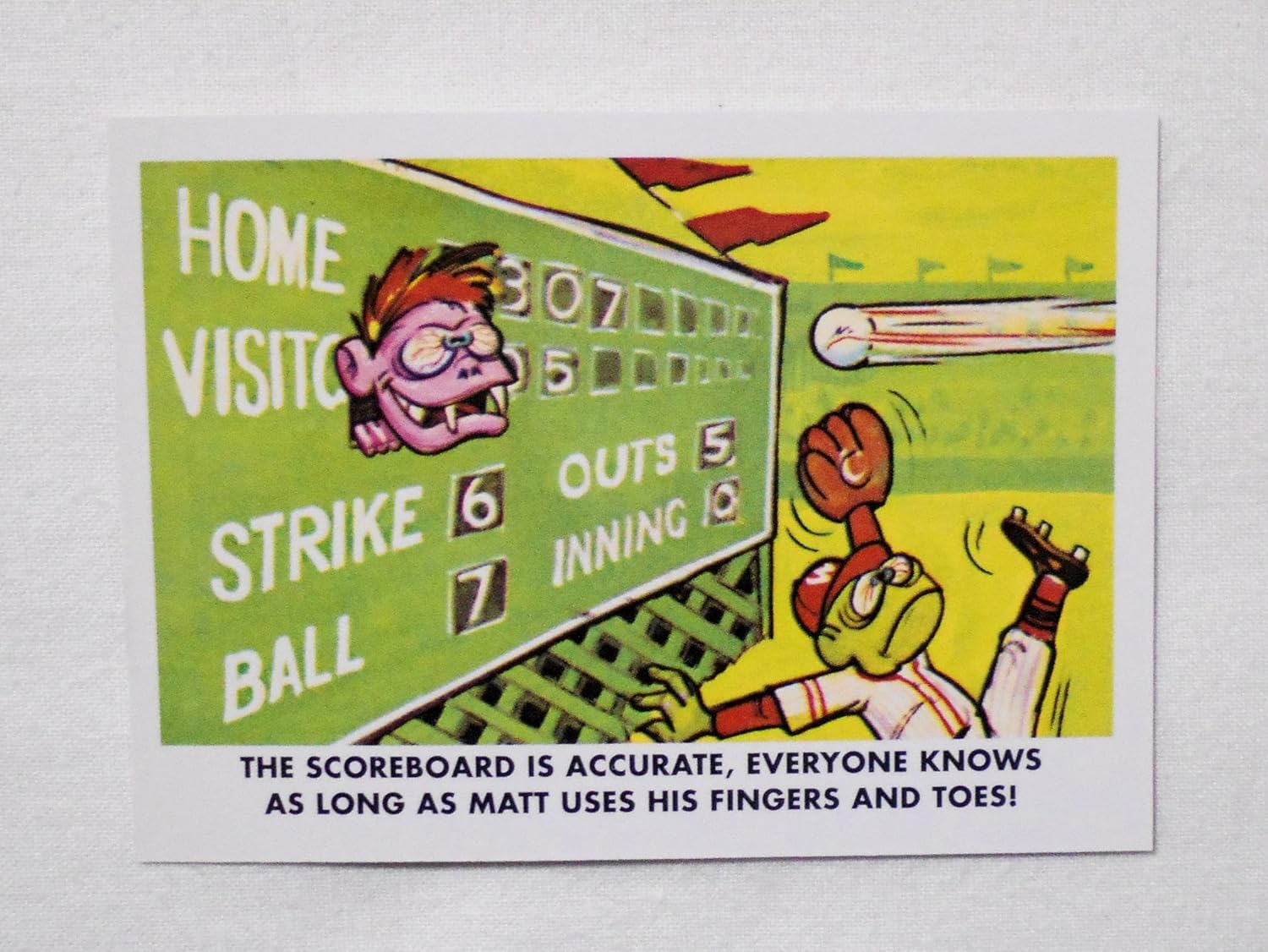 Amazon.co.jp: 【NO.58 MATT MATTIX [ウィアードオーズ WEIRD-OHS BASEBALL CARDS ...