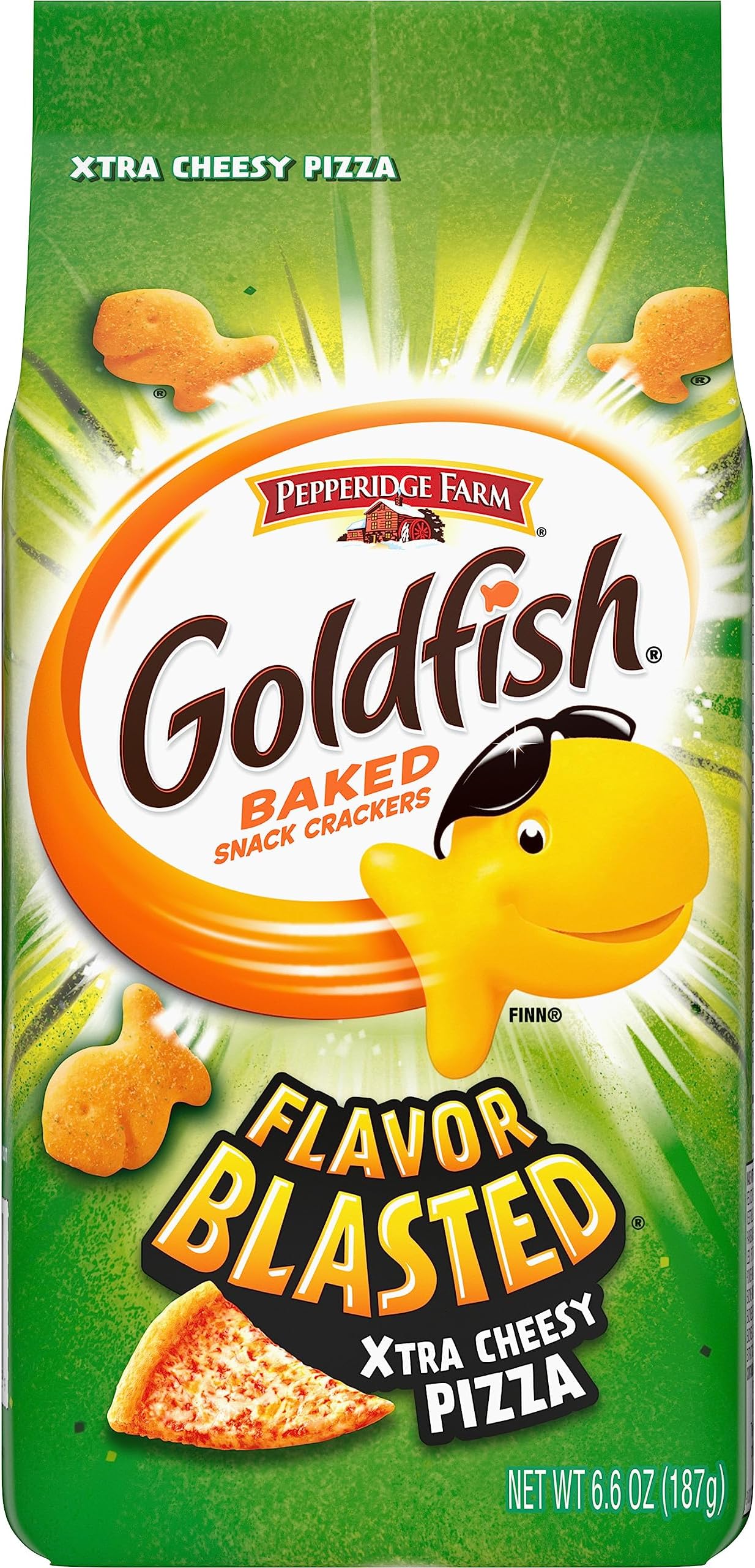 Amazon.com: Pepperidge Farm Goldfish Original Baked Snack Crackers 6.6 ...