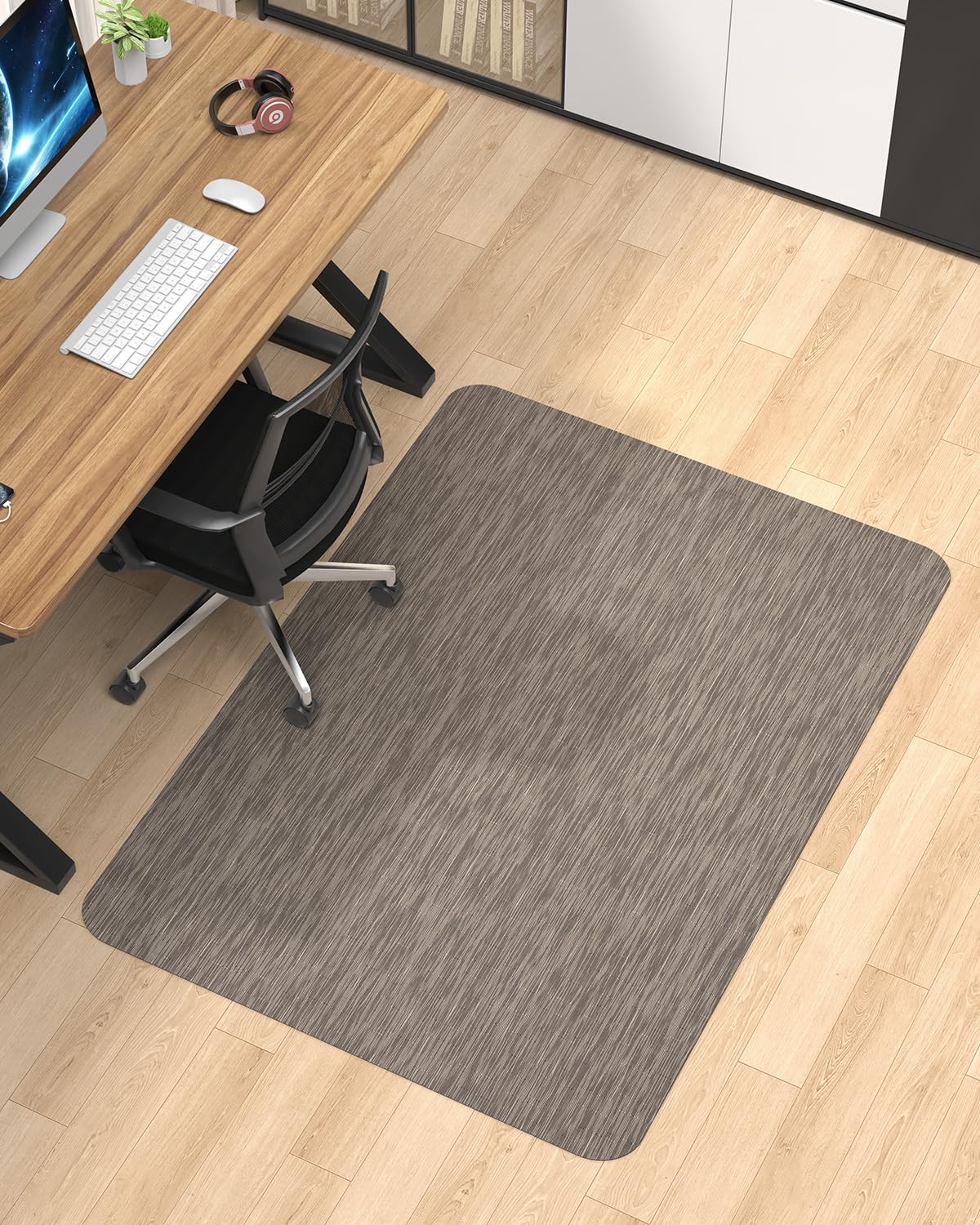 Blvornl Office Chair Mat for Hardwood Floor, 35.4" x 47.2" Desk ...