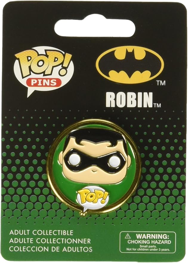 Amazon.com: Funko Pop Pins: DC Universe - Robin : Toys & Games