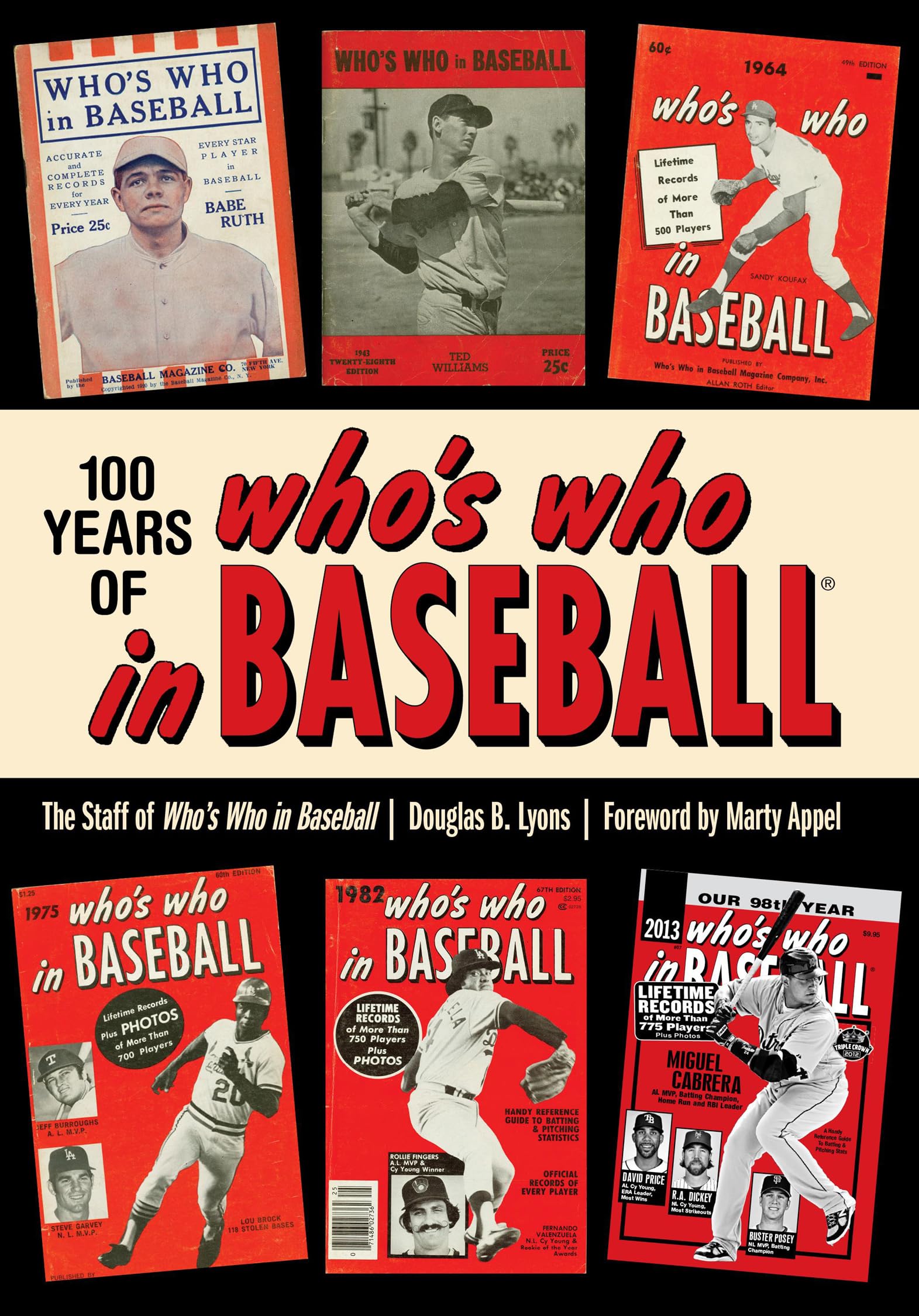 100 Years of Who's Who in Baseball: Lyons, Douglas B., Baseball, Who's ...
