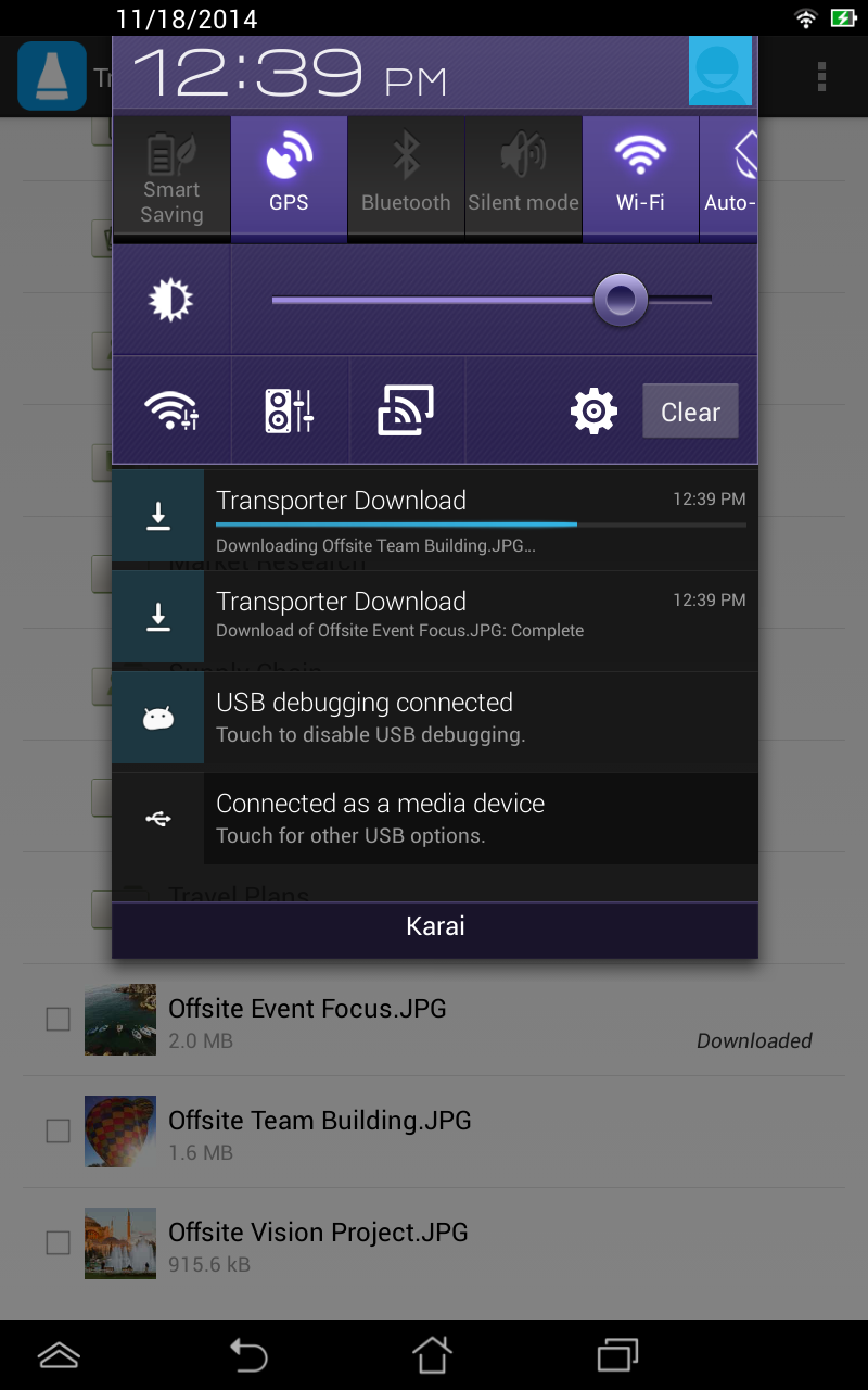 Transporter - App on Amazon Appstore