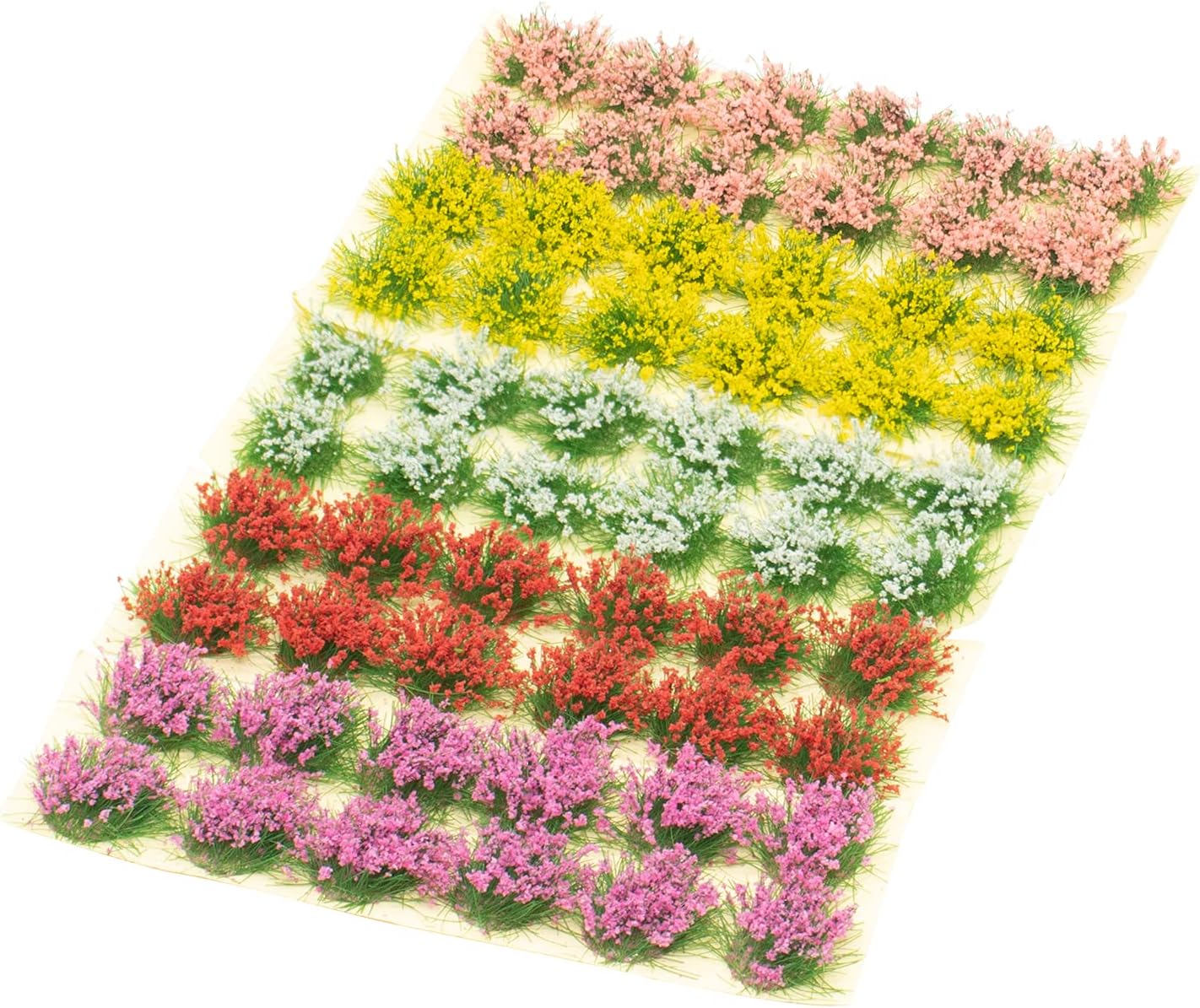 Amazon.com: BYYING 4 Pack Model Flower Grass Cashmere Powder Green Fake ...