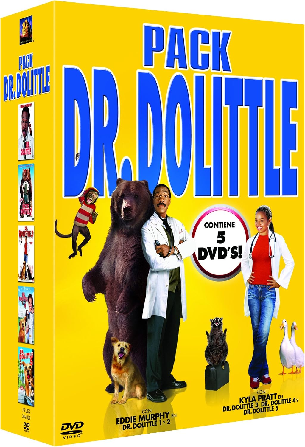 Pack Dr.Dolittle 1-5 *** Europe Zone ***: Amazon.co.uk: DVD & Blu-ray