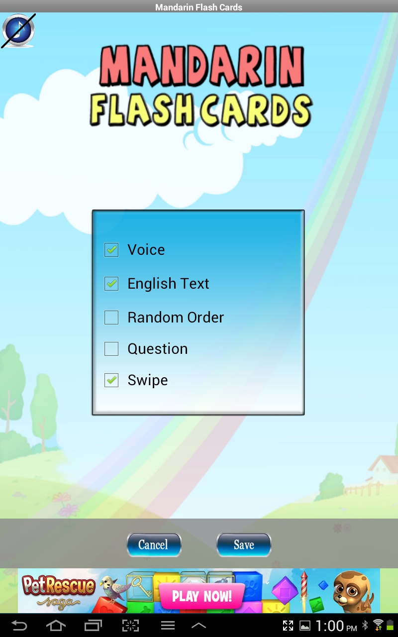 Mandarin Flashcards for Kids - App on Amazon Appstore