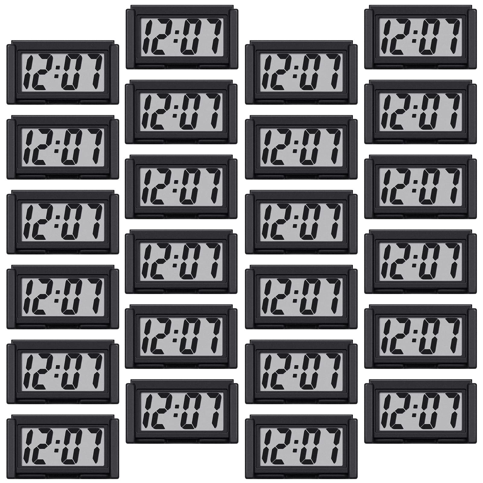 Snapklik.com : Frienda 24 Pieces Mini Digital Clock Small Digital Clock ...