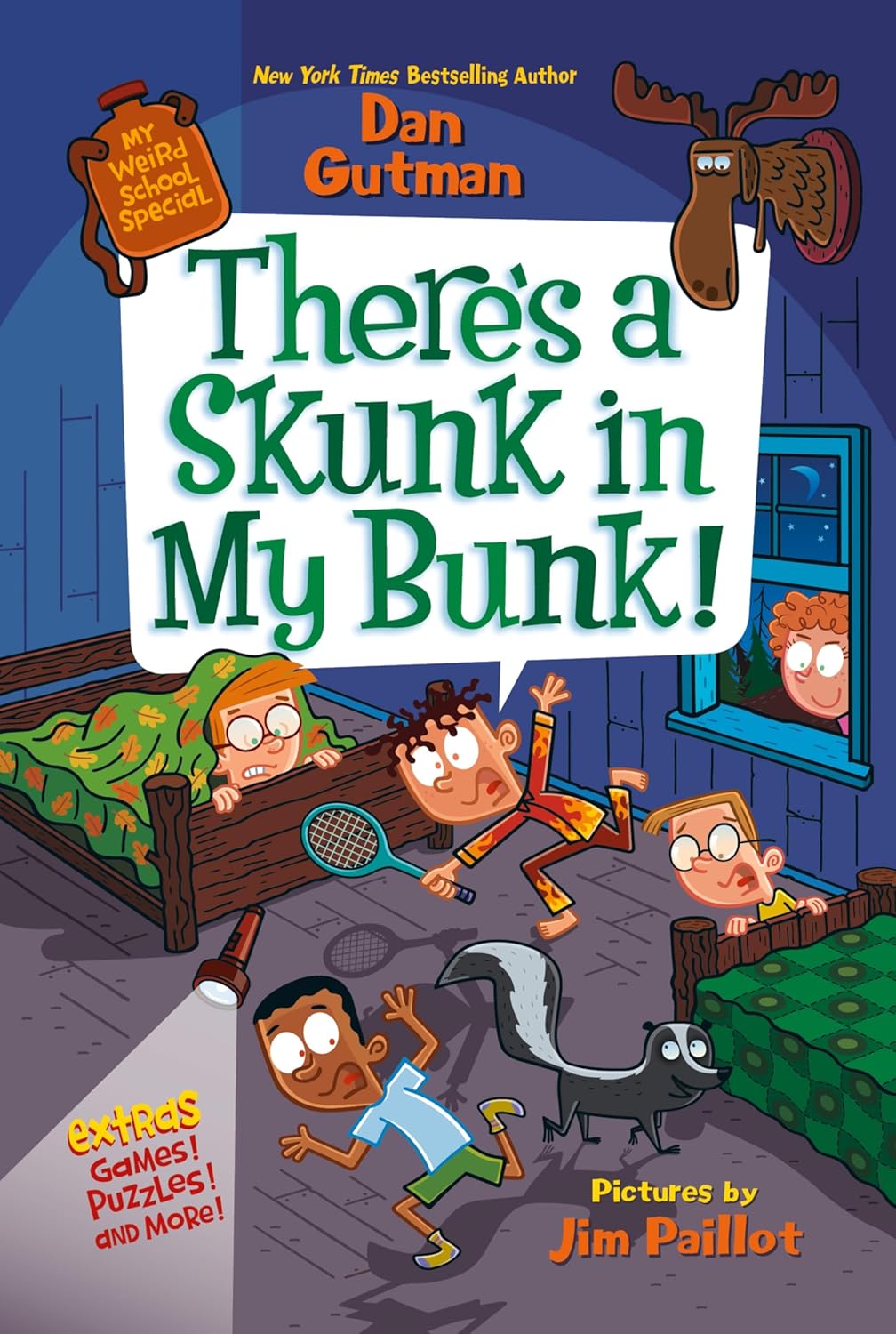 My Weird School Special: There’s a Skunk in My Bunk!: Gutman, Dan ...