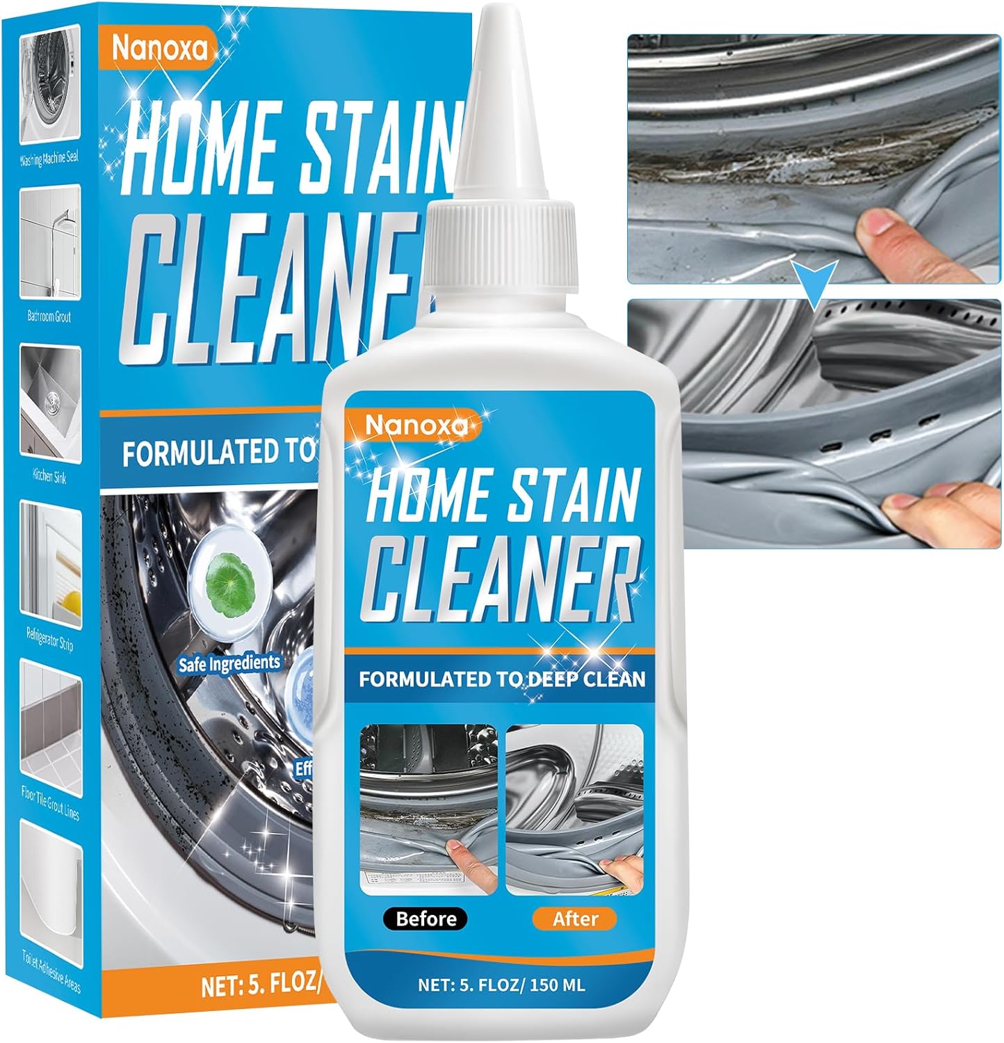 Amazon.com: Nanoxa Household Stain Remover Gel, Effective Home Cleaner ...