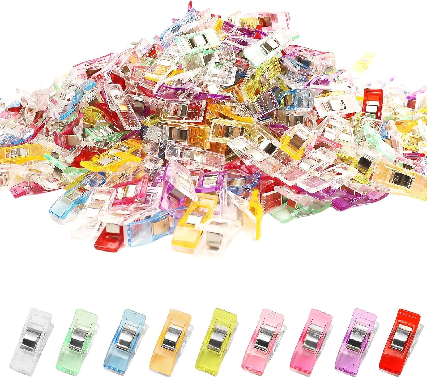 Amazon.com: 400 Pcs Sewing Clips Quilting Clips Multipurpose Sewing ...