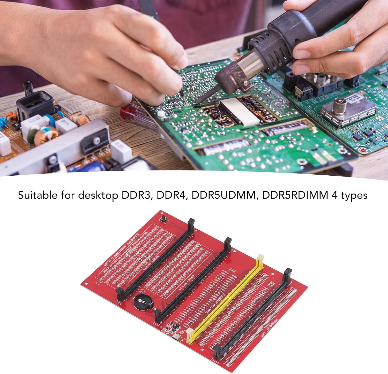 Ddr4 Memory Tester 4 In 1 Ddr3 Ddr4 Ddr5udmm Ddr5rdimm Memory 1108