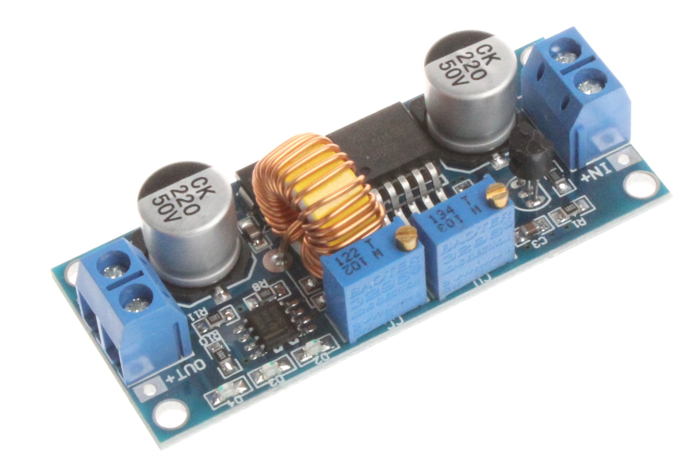 Snapklik.com : DC To DC 5A 75W Buck Power Supply Module CC CV DC 5V ...