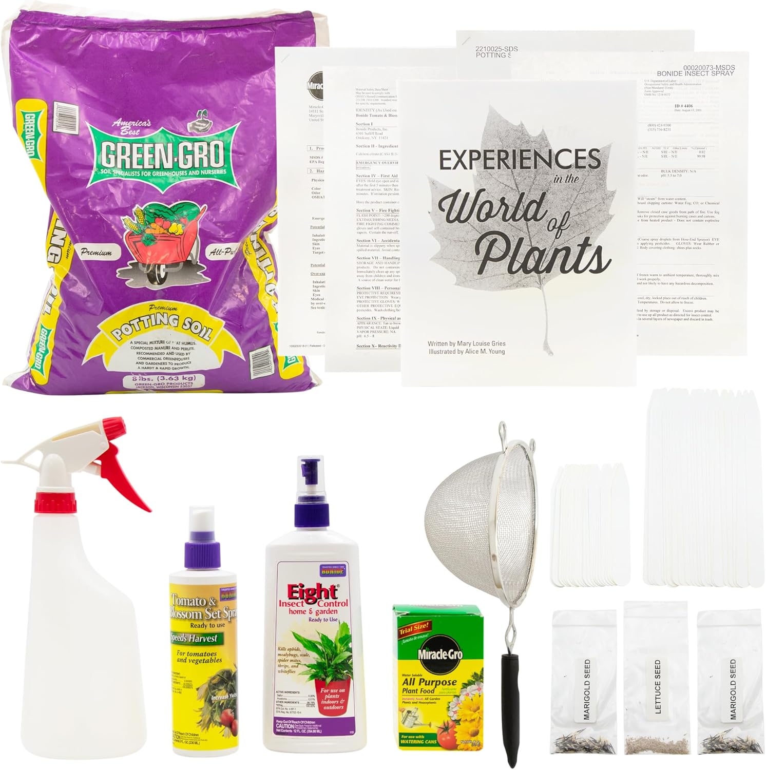 Amazon.com : Hubbard Scientific 55105 Plant Lab Starter Kit : Science ...