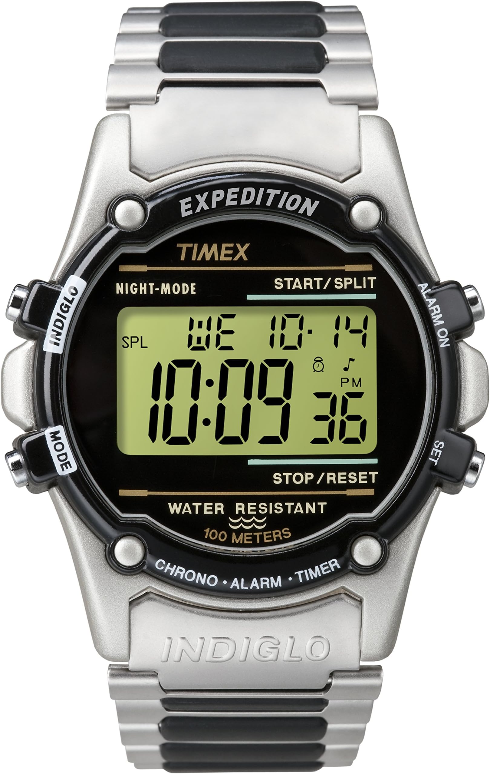 Timex Expedition Atlantis Relógio masculino de 40 mm, Prateado, Timex ...