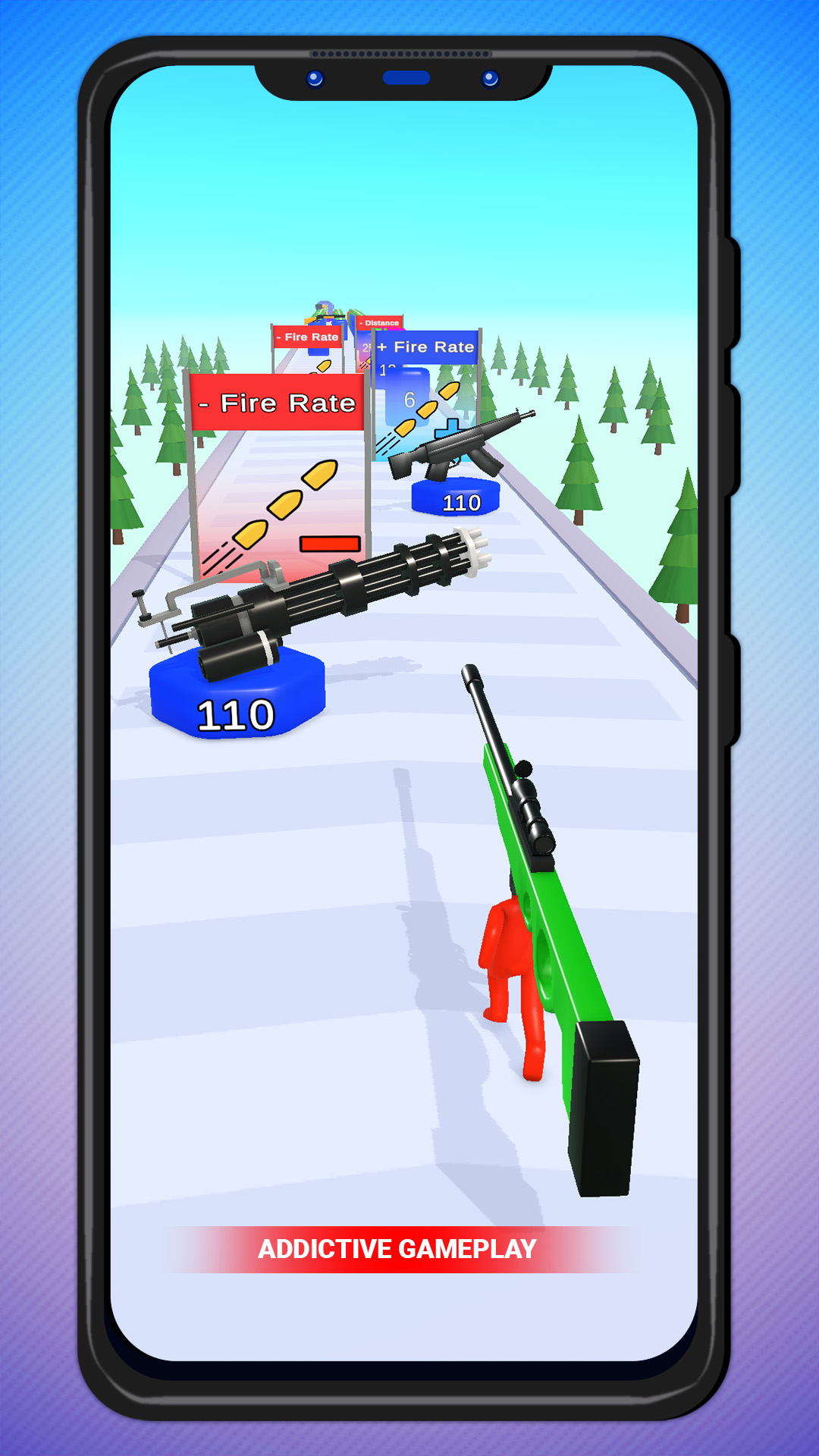 Gun Head Run 3D Stickman Rush – Weapon Master Evolution Race Survival ...