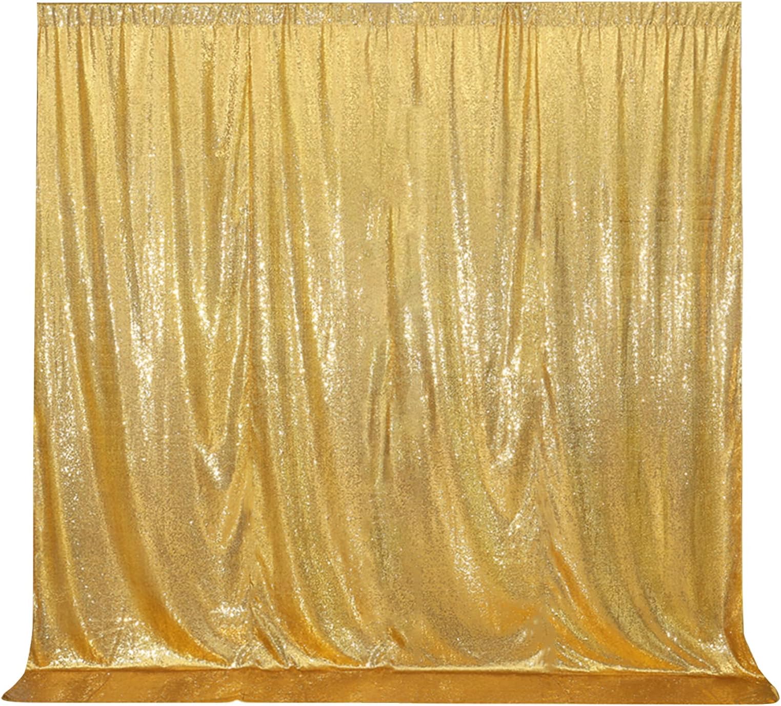 Amazon.com : LYWYGG 7x5FT Vinyl Photography Backdrop Golden Particles ...