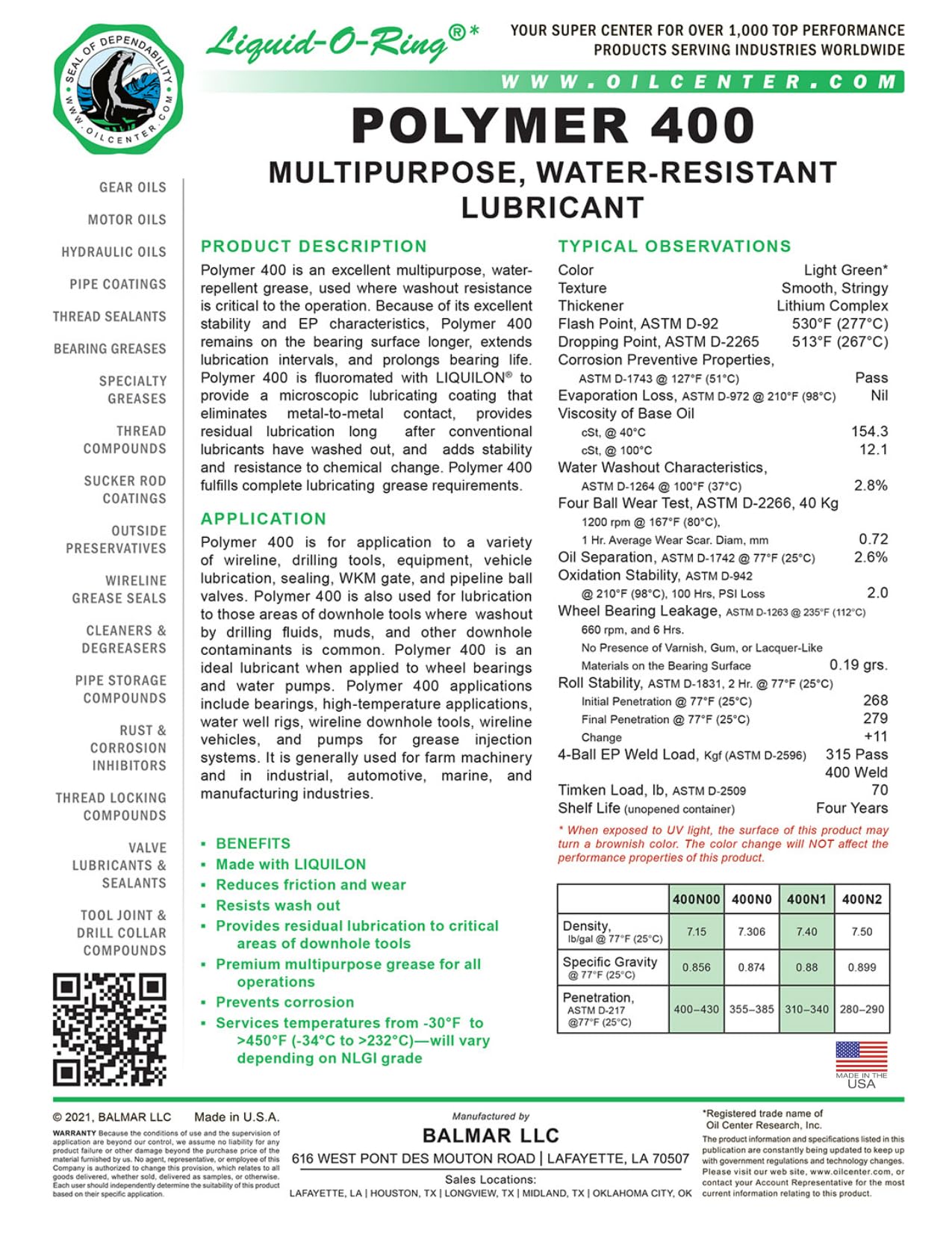Snapklik.com : Liquid-O-Ring Polymer 400 Premium Tractor Grease