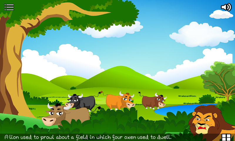 The Four Oxen And The Lion - App on Amazon Appstore