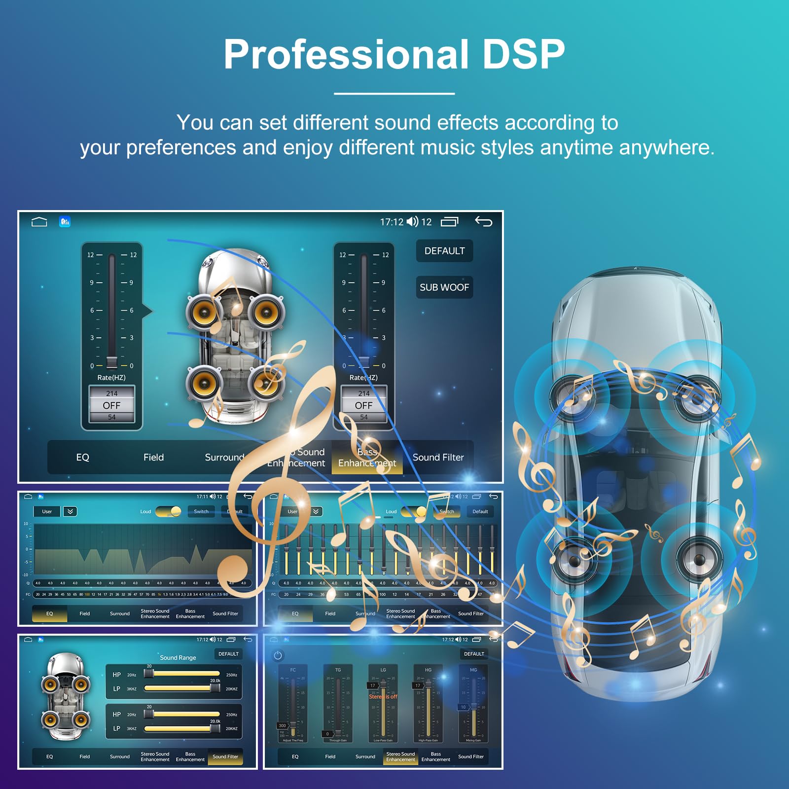 Snapklik Pasyrtm Android 13 Car Stereo Upgrade Radio For Dodge