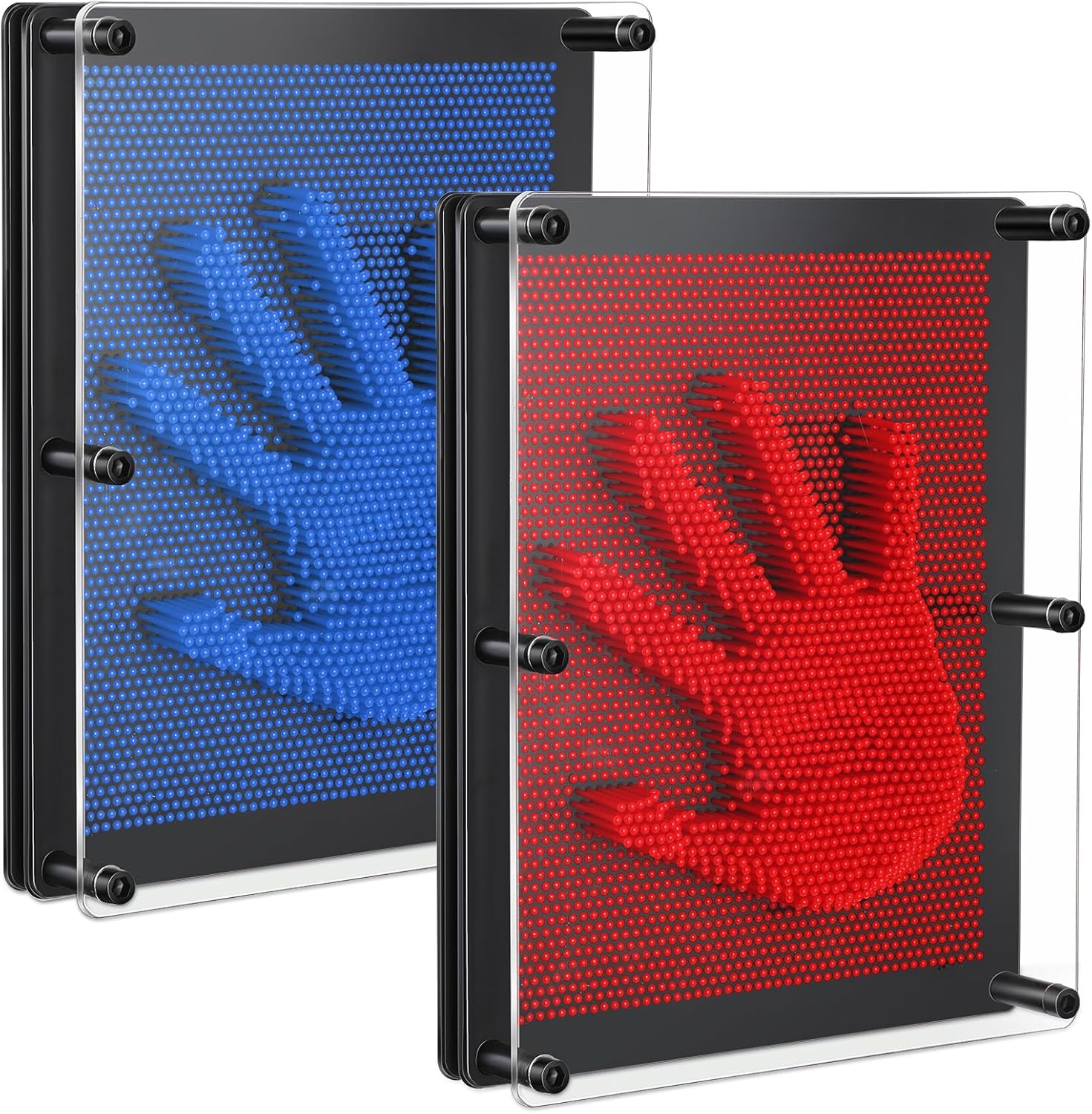 Amazon.com: Jenaai 2 Pack Extra Large 3D Pin Art Board Toy 10 x 8 Inch ...