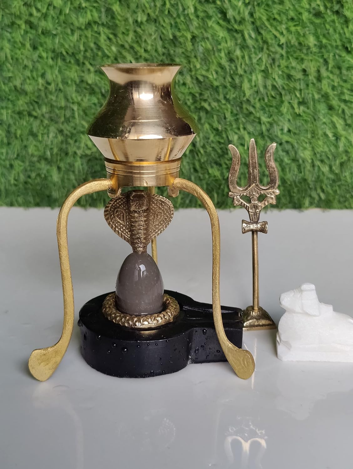 Buy Narmadeshwar Stone Shivling Original Full Set Banalingam Shivling ...