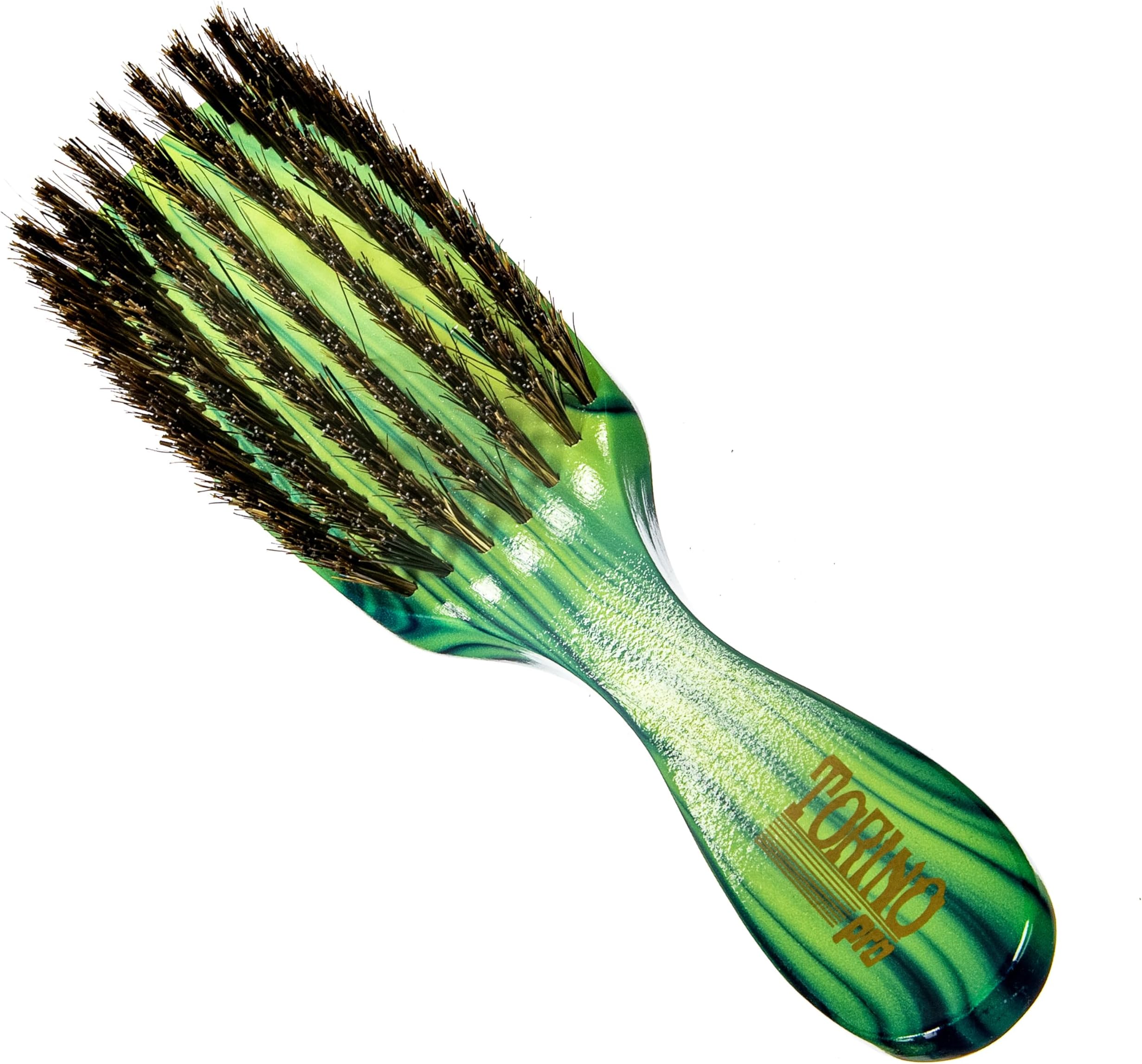 Amazon.com : Torino Pro Wave Brush #8739-7 Row Medium Hard bristles ...